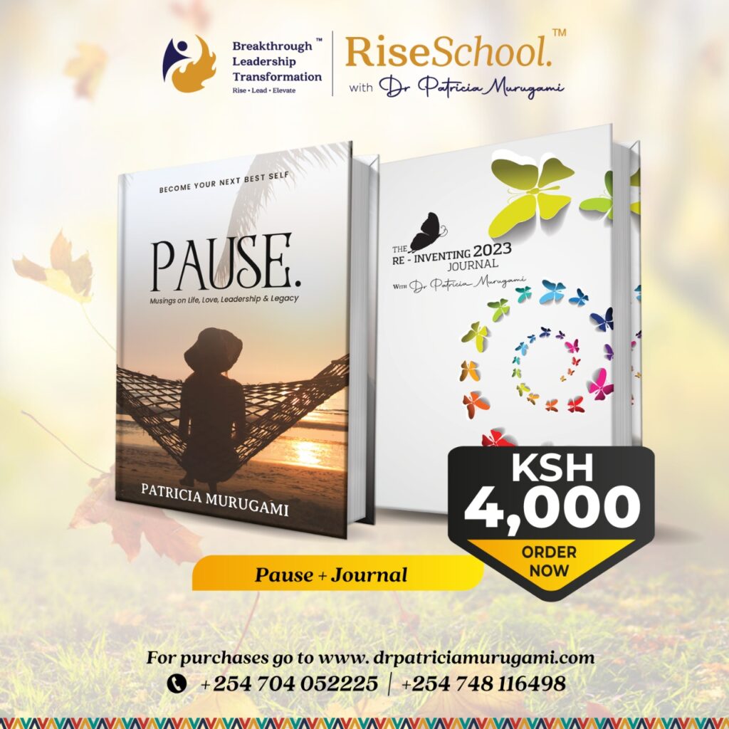 Pause & Re-inventing Journal 2023 Bundle – Dr. Patricia Murugami